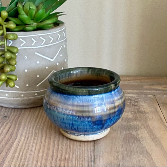 Greg Olson | Accents | Greg Olson Glazed Heart Pottery Votive Set ...